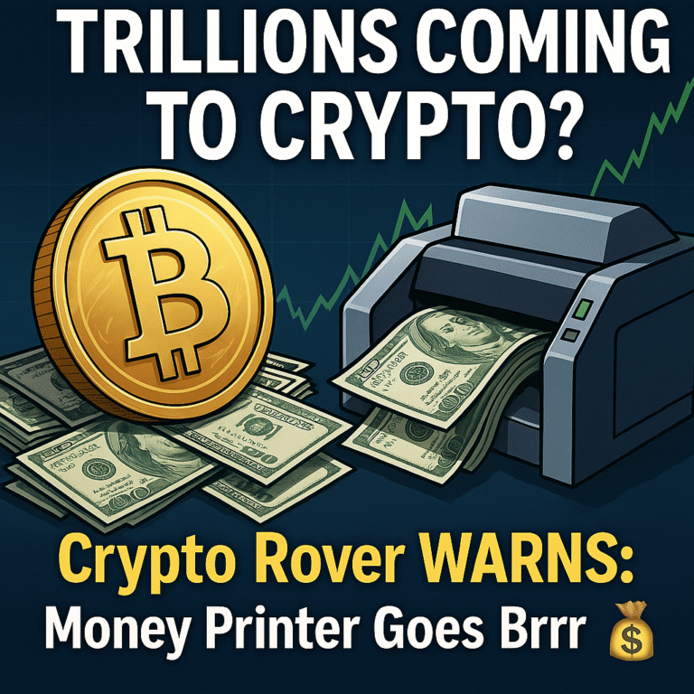 Trillions Crypto Flow U.S. Money Printing