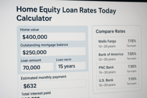 Home Equity Loan Rates Today Calculator: Compare & Estimate Your ...
